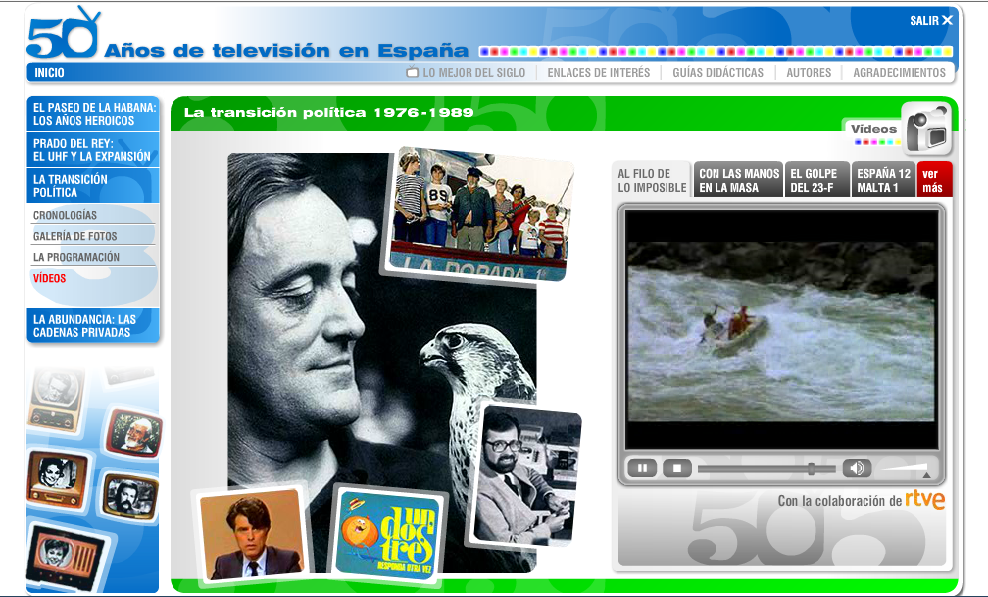 Recurso educativo Web “50 años de televisión en España” – Comprender ...